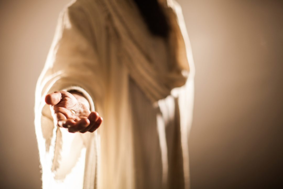 jesus-hand-reaching-out - Rational Faiths | Mormon Blog